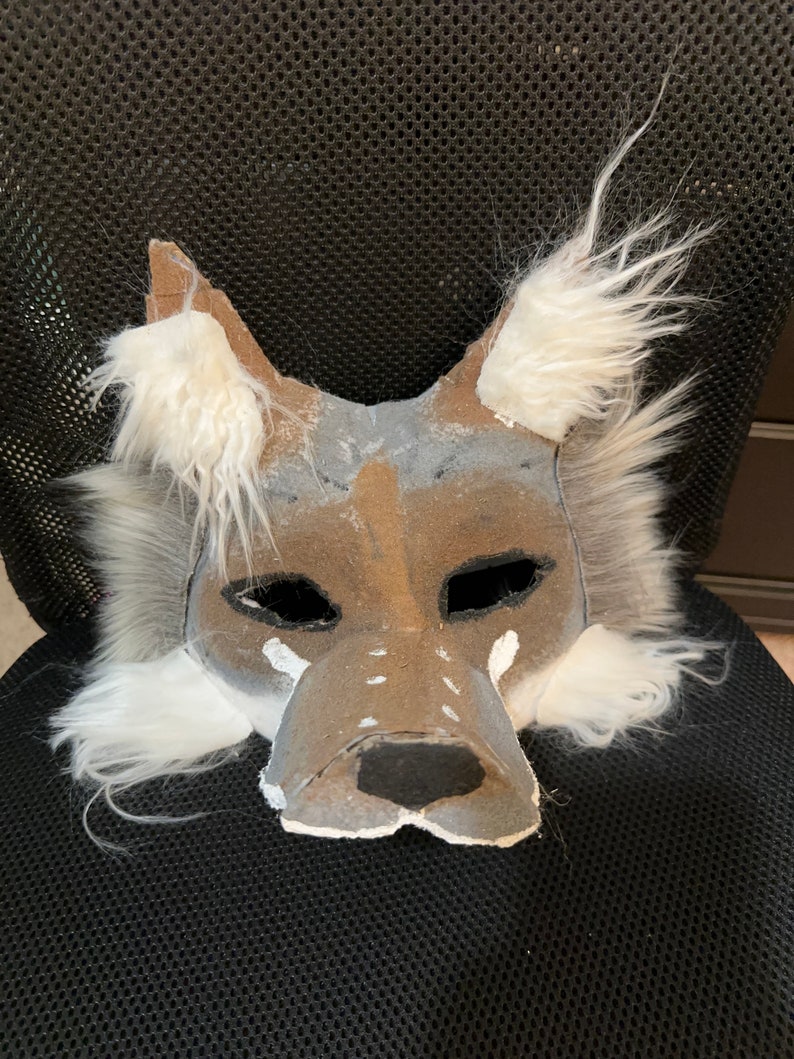 Coyote Therian Mask - Etsy