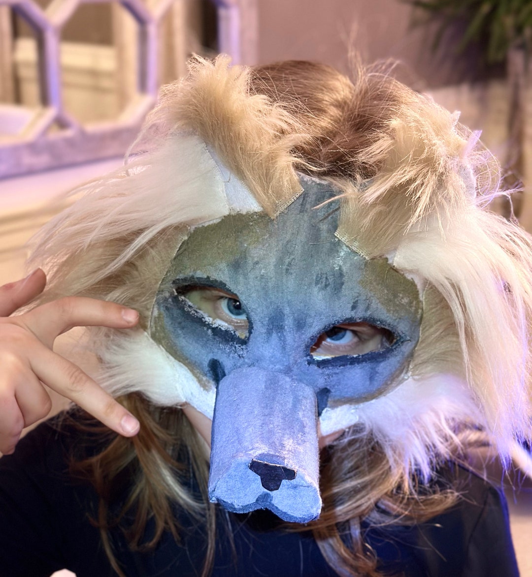 Island Fox Mask !! - Etsy
