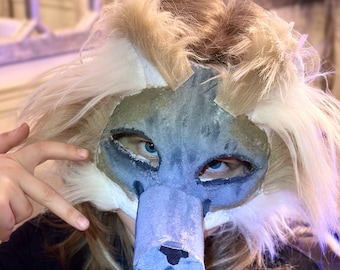 Red Fox Therian/cosplay Mask - Etsy