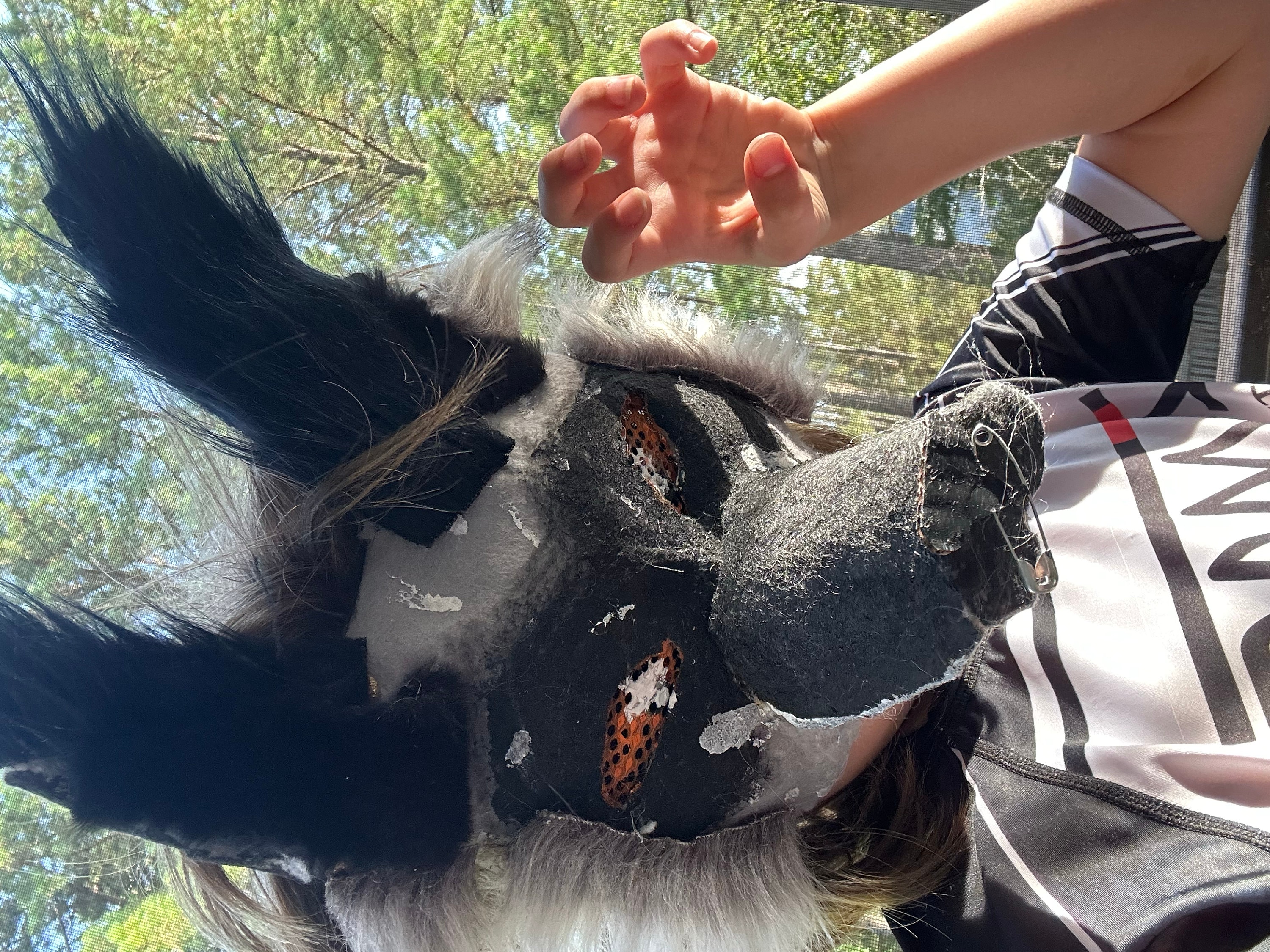 Silver Fox Therian Mask - Etsy