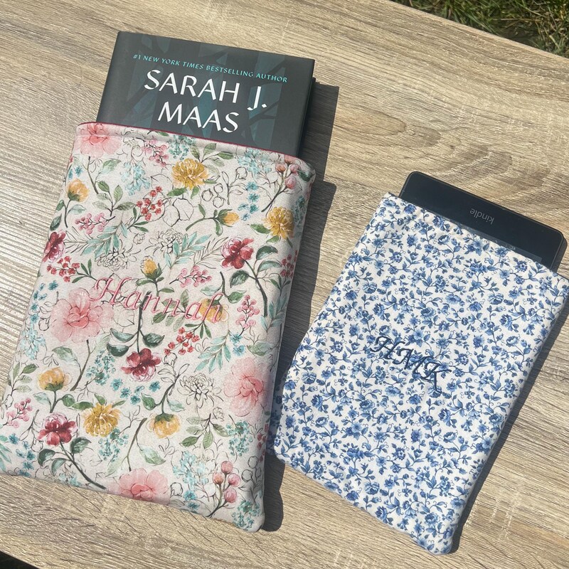 Book Sleeve - Etsy