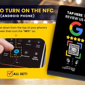 Capture 360 Google Review NFC Tap Stand - Effortless Feedback ...