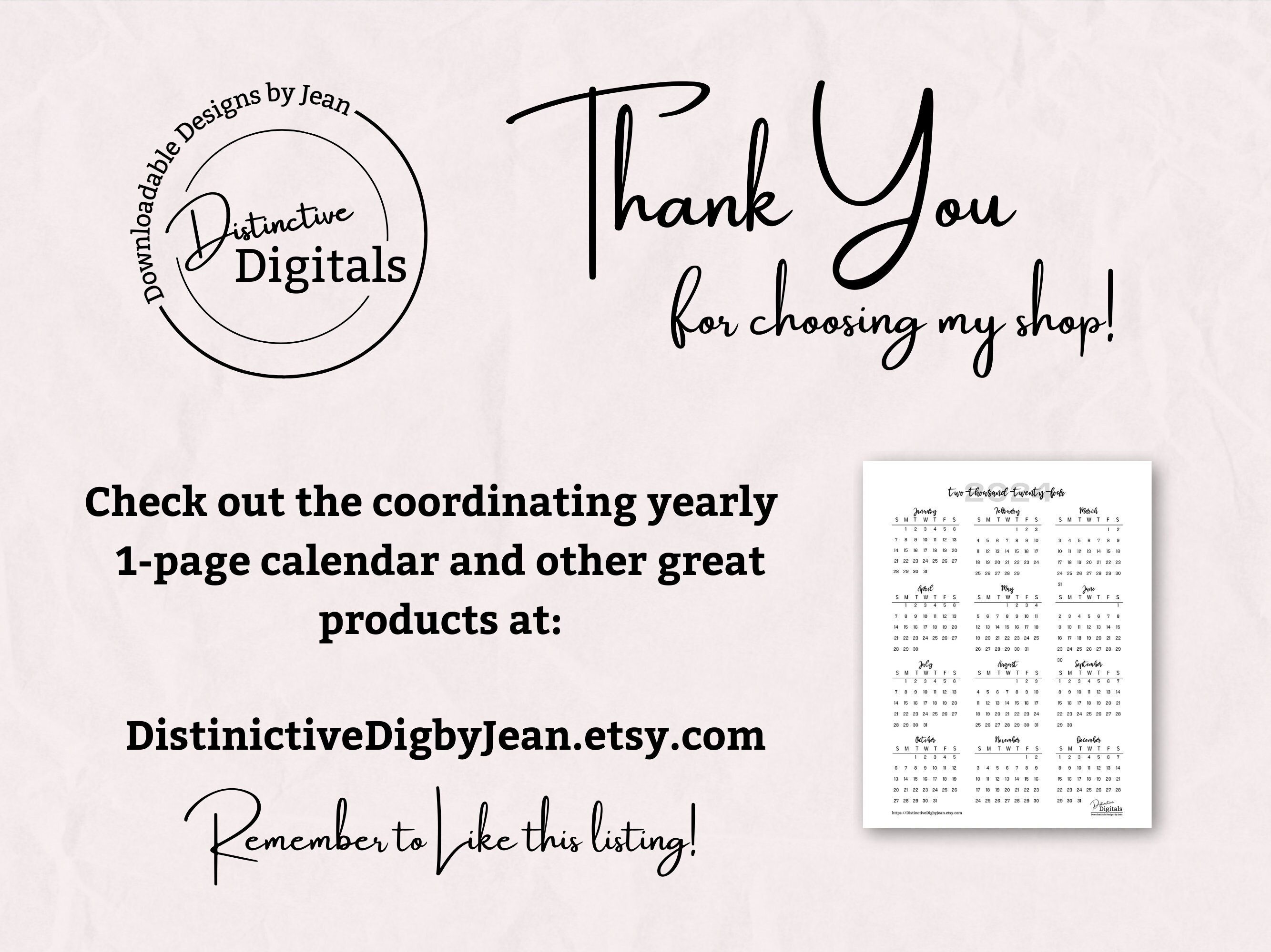 Portrait Script 2024 Monthly Calendar. Perfect for Work, School or Home ...