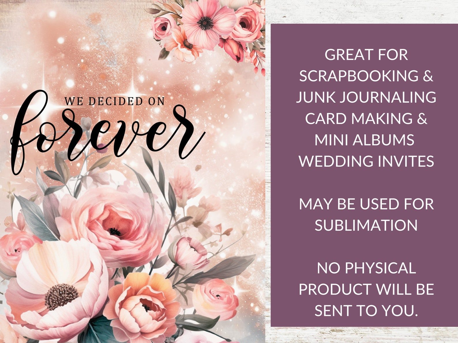 8.5x11 Love Notes Digital Papers - Etsy