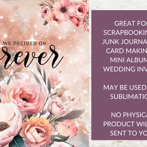 8.5x11 Love Notes Digital Papers - Etsy