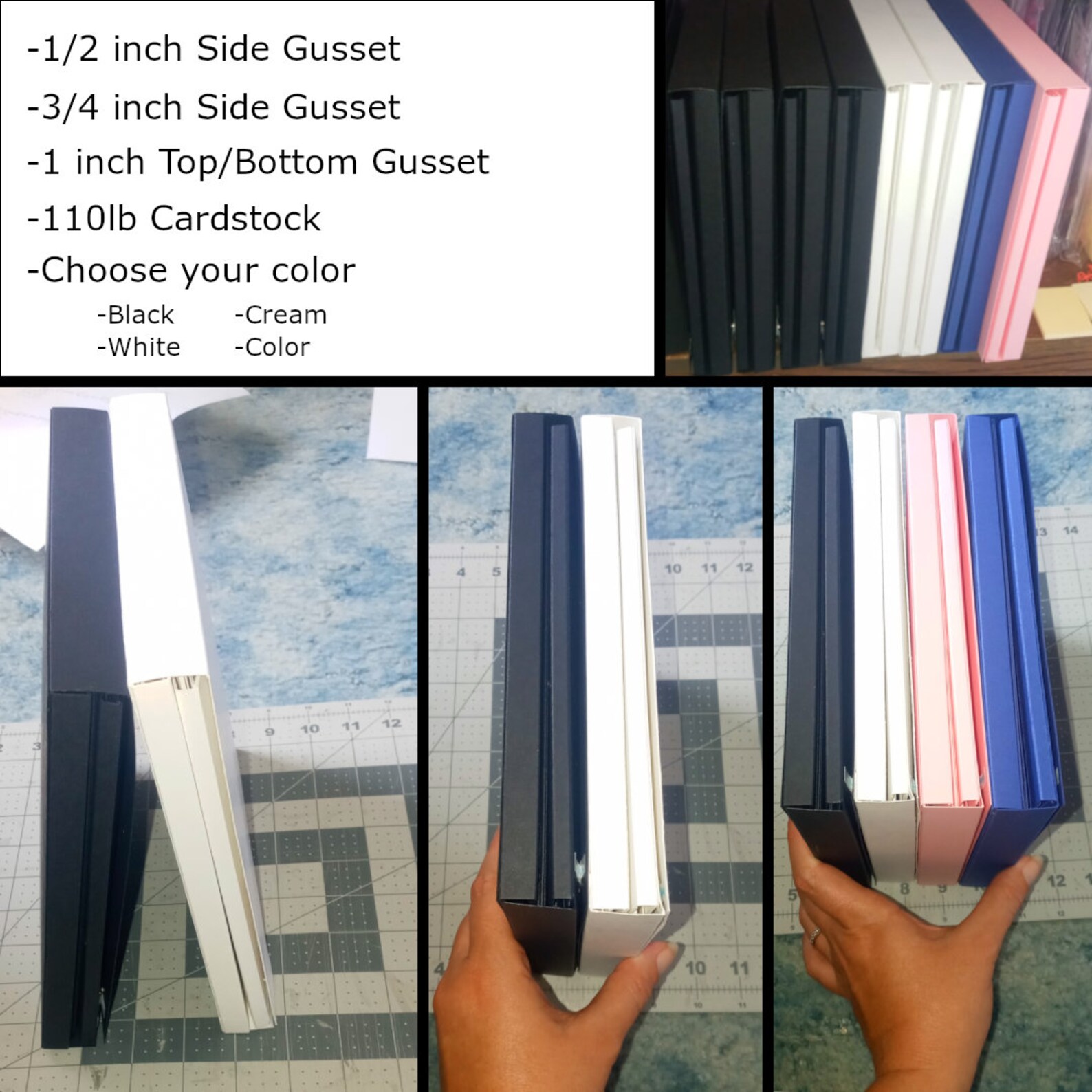 8-1/4x8-1/4 Blank Folio - Etsy