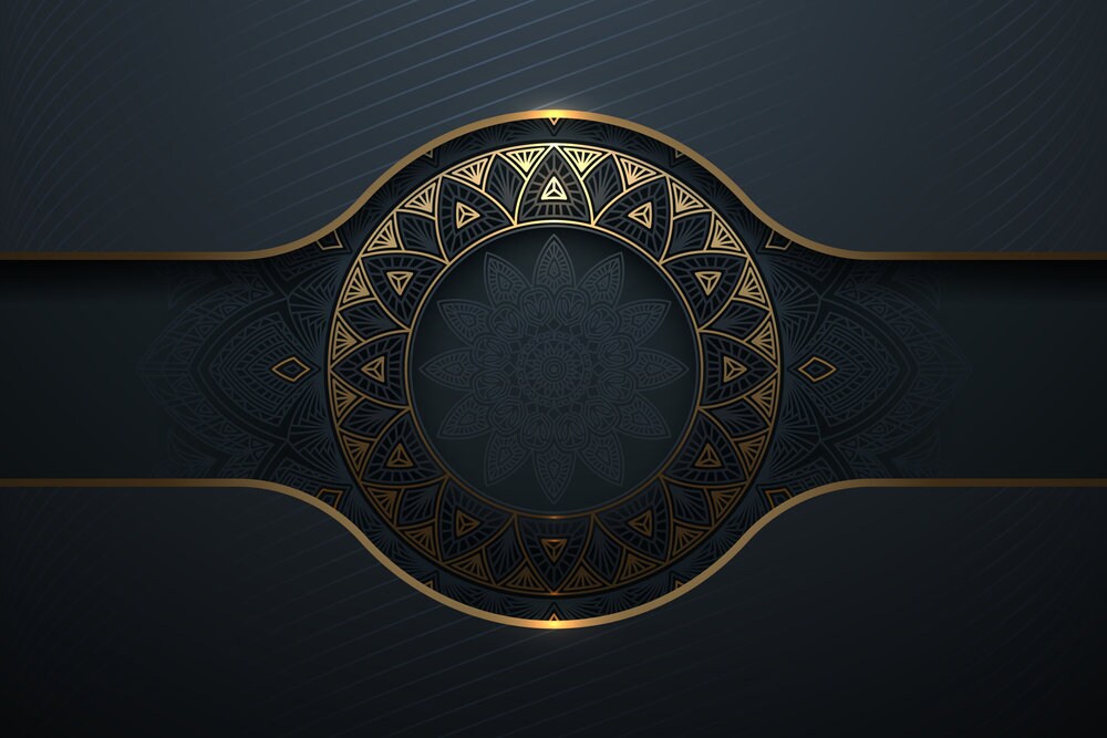 Islamic Art Circle Vector Bundle 100 Exquisite Designs Instant Download ...