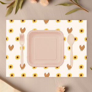 Farm Birthday, Cupcake Toppers, Cute Chicken, Printable Template ...