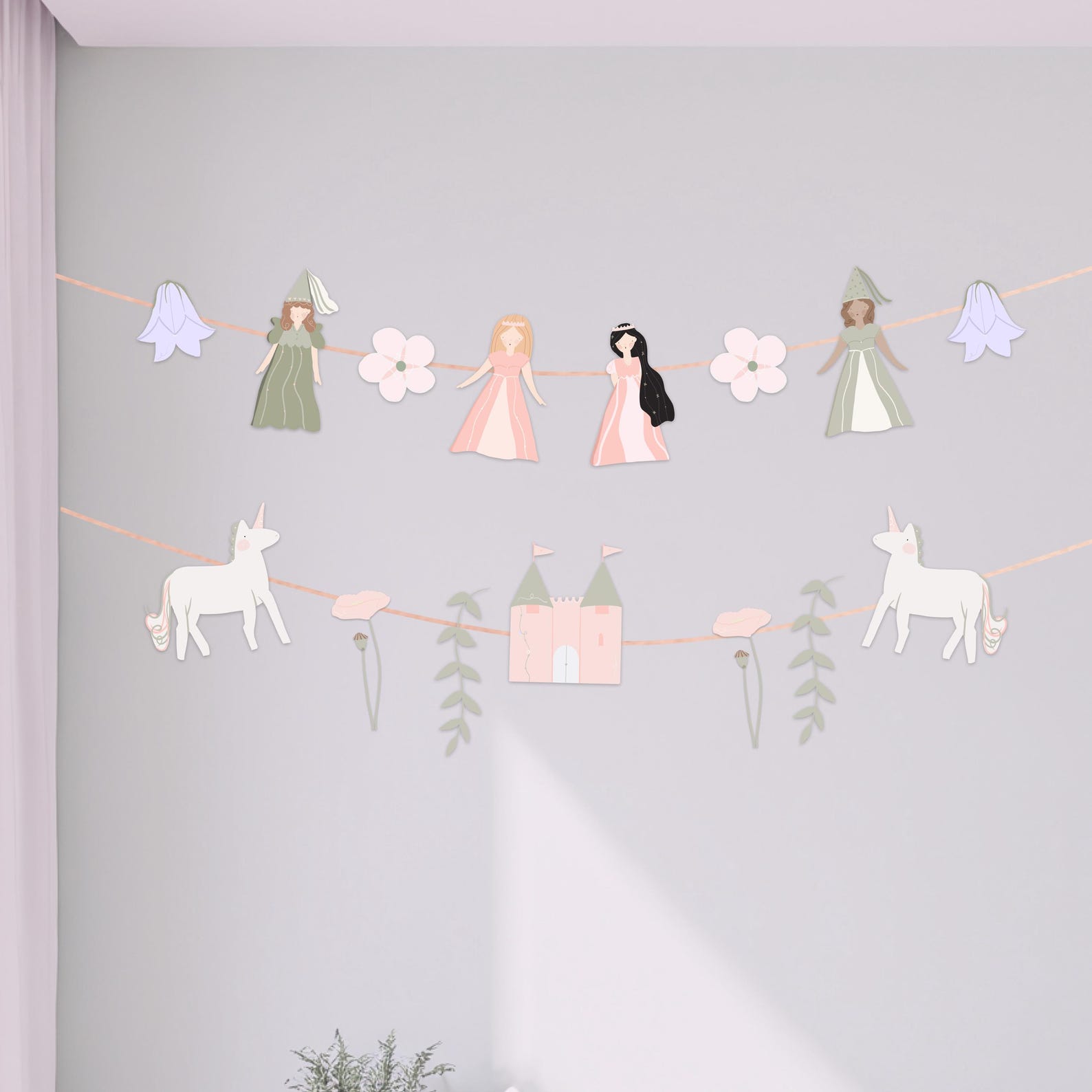 Printable Tags for Fairy Tale Princess Birthday, Magical Party Favors ...