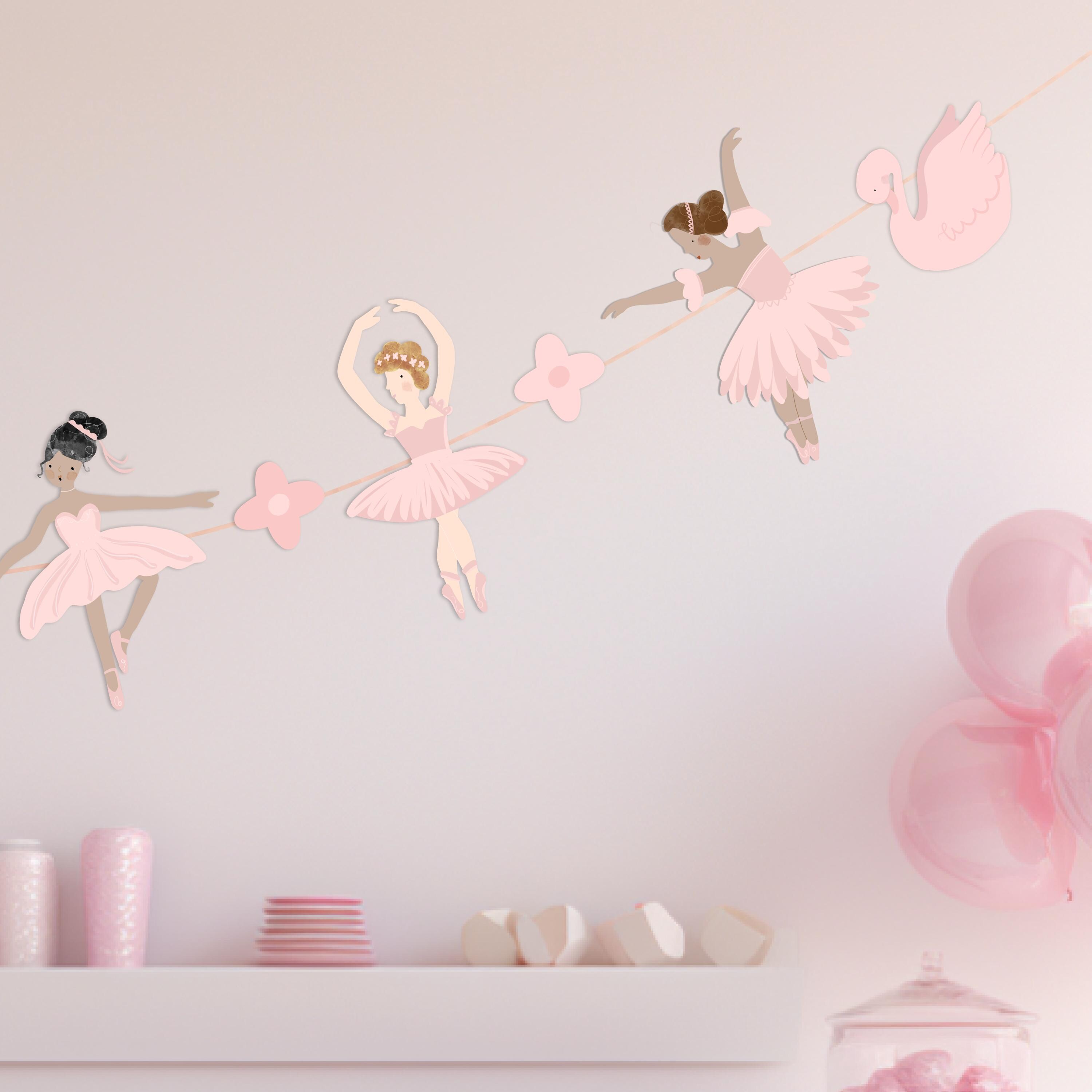 Printable Ballerina Cake Topper - Ballet Birthday Decorations - DIY ...