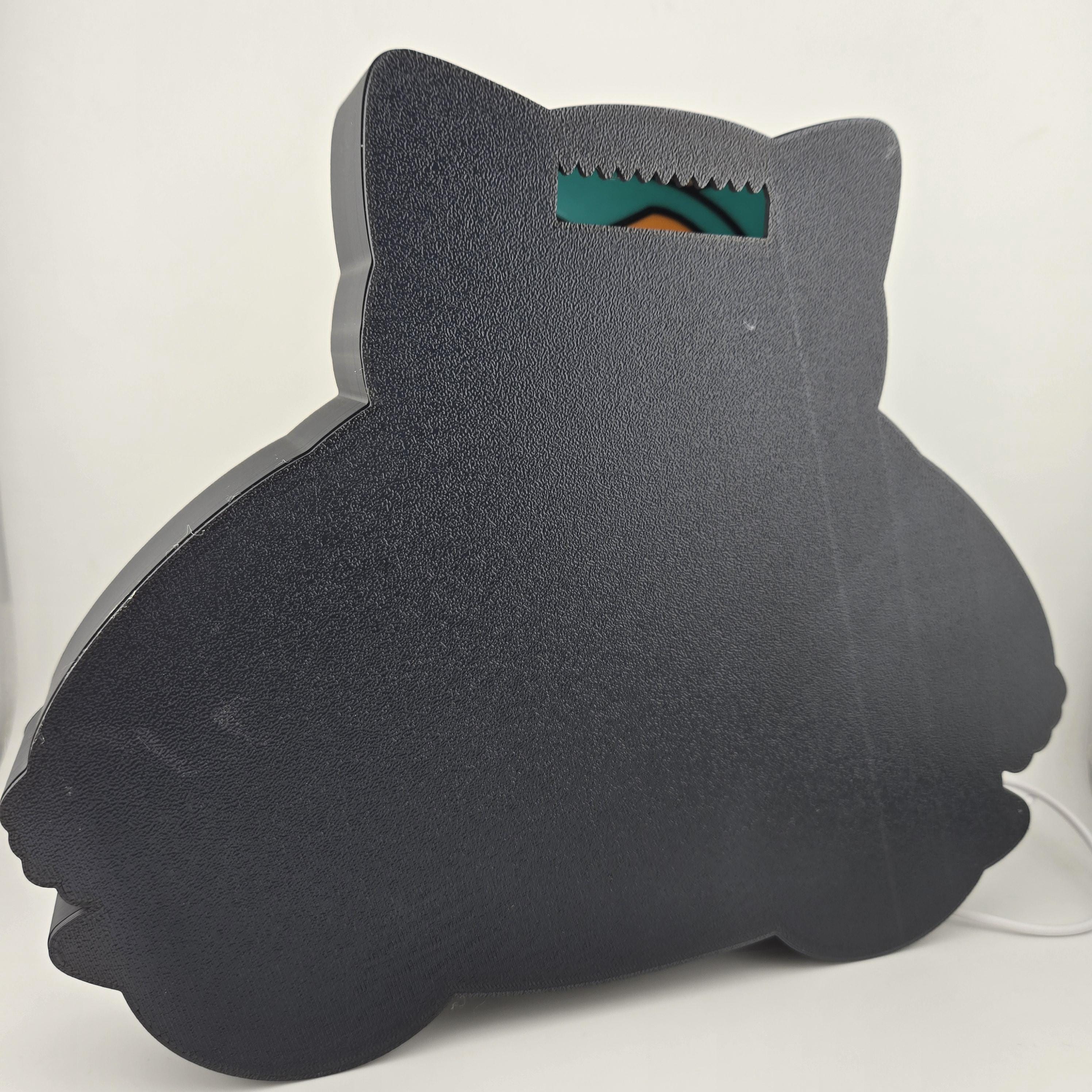 Snorlax Pokémon LED Sign – Gamer Room Anime Wall Decor - Etsy