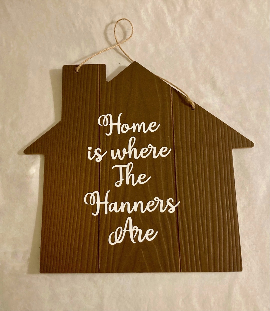 Family Home Sign - Etsy
