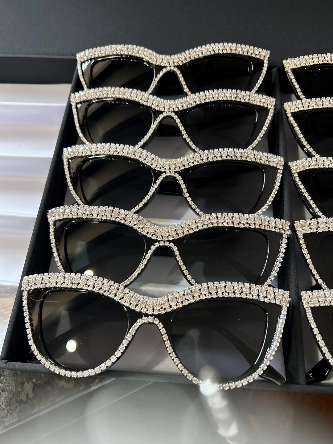 Diamond Sparkle Sunglasses,bling.blinged Out. Cat Eye. - Etsy