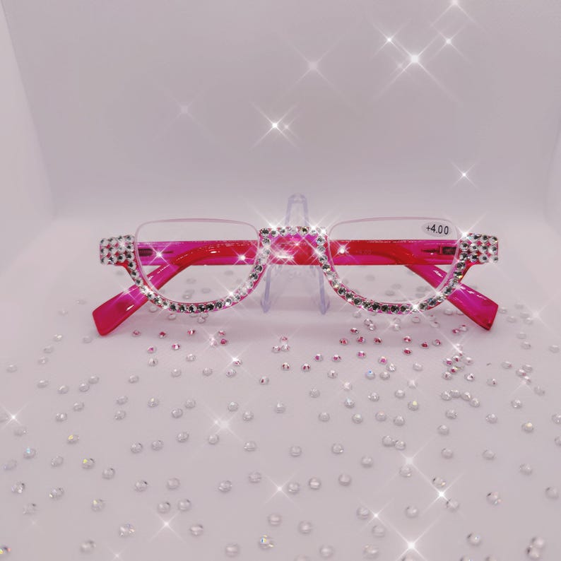 Diamond Sparkle Rhinestone Bling Reading Glasses! - Etsy