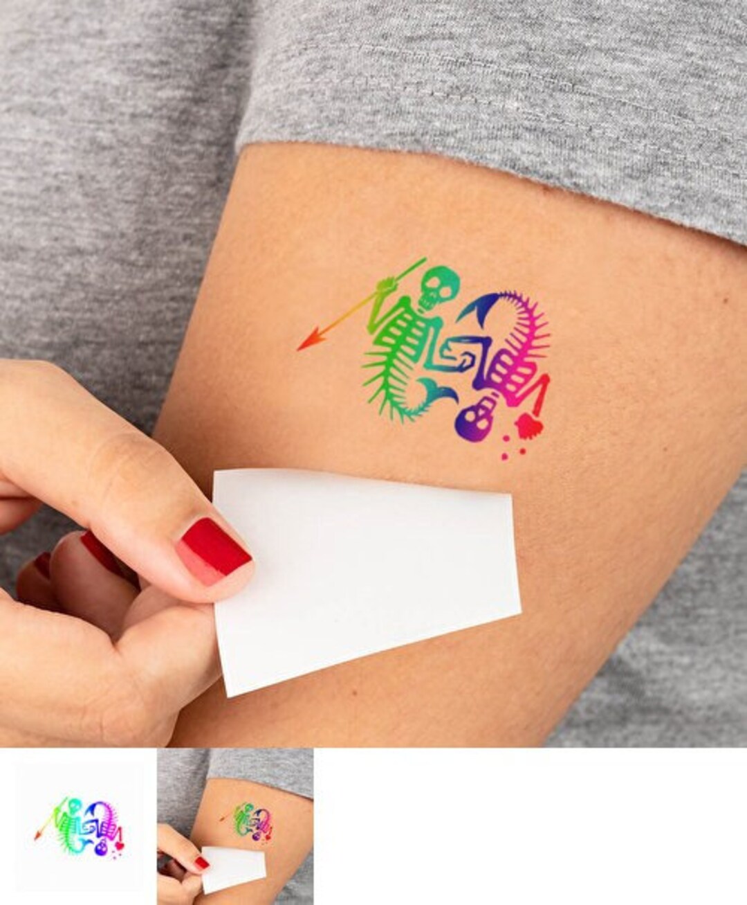 OFMD Mermaids Temporary Tattoos OFMD Our Flag Means Death - Etsy