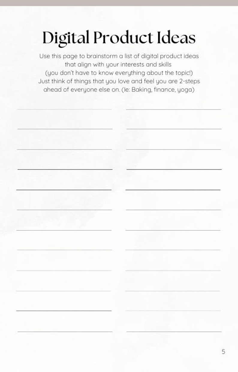 Beginners Guide to Selling Digital Products From Start to Finish - Etsy