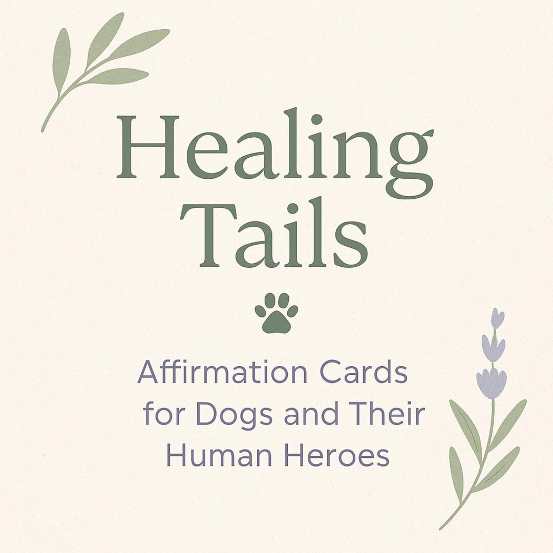 Dog Healing Affirmation Cards – Printable Pet Grief and Illness Support ...