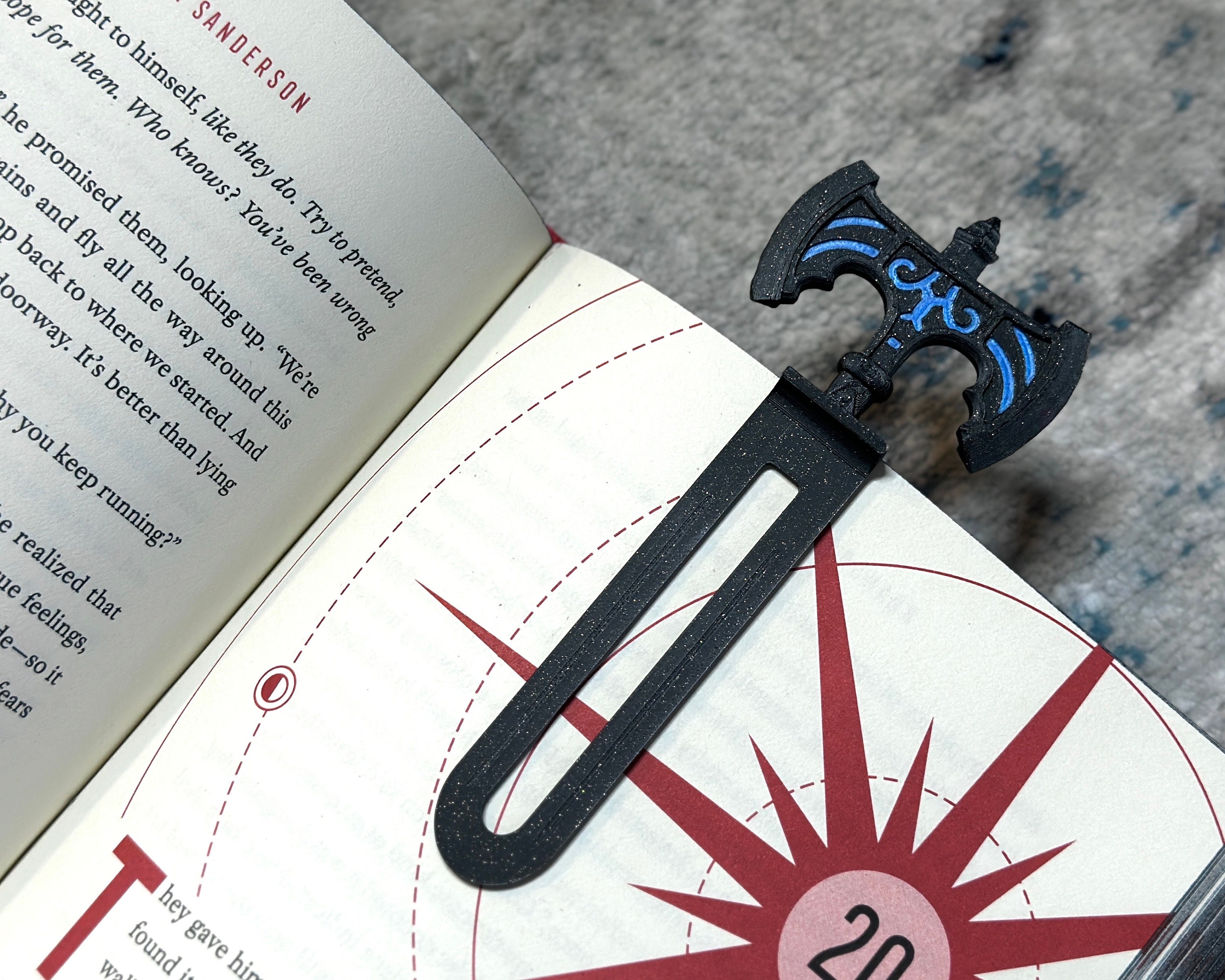 Fantasy Bookmarks, Custom Bookmarks Base on Fantasy Items, Sword ...