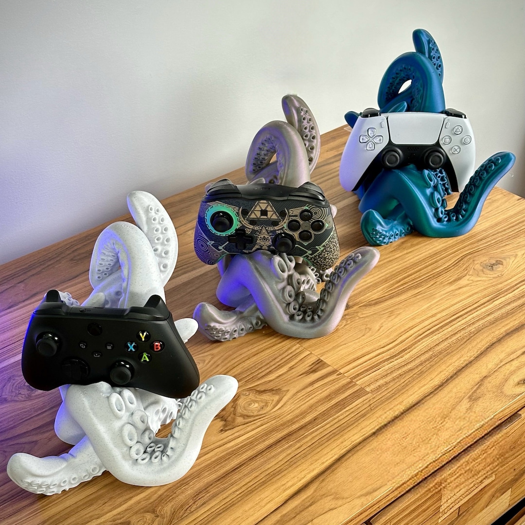Tentacle Controller Stand, Video Game Dock, Controller Holder for Xbox ...