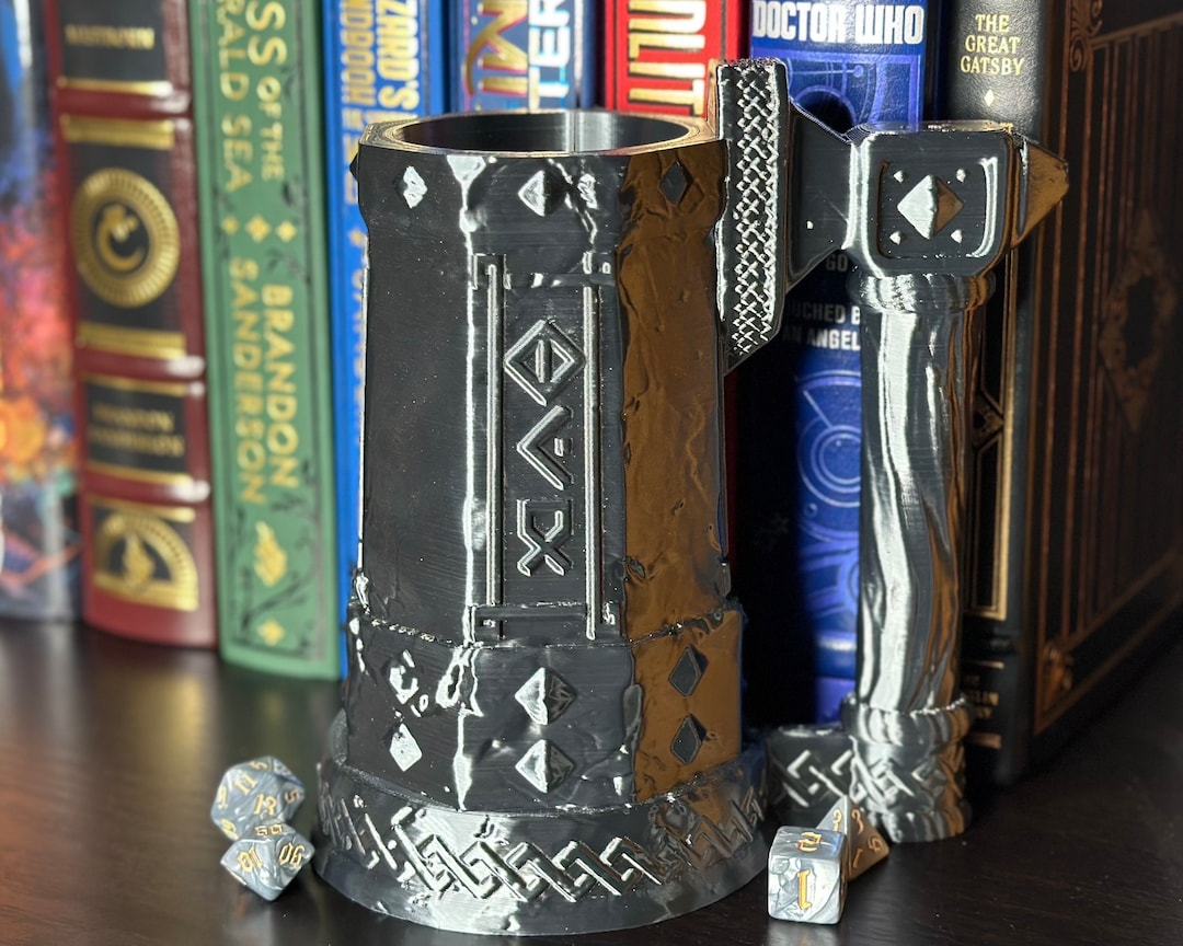 Dwarf Mythic Mug Can Holder, Dnd Drink Container, Dungeons and Dragons ...