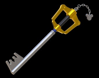 3d Printed Aqua's Rainfell Keyblade Kit / Keyblade Replica / Kingdom ...