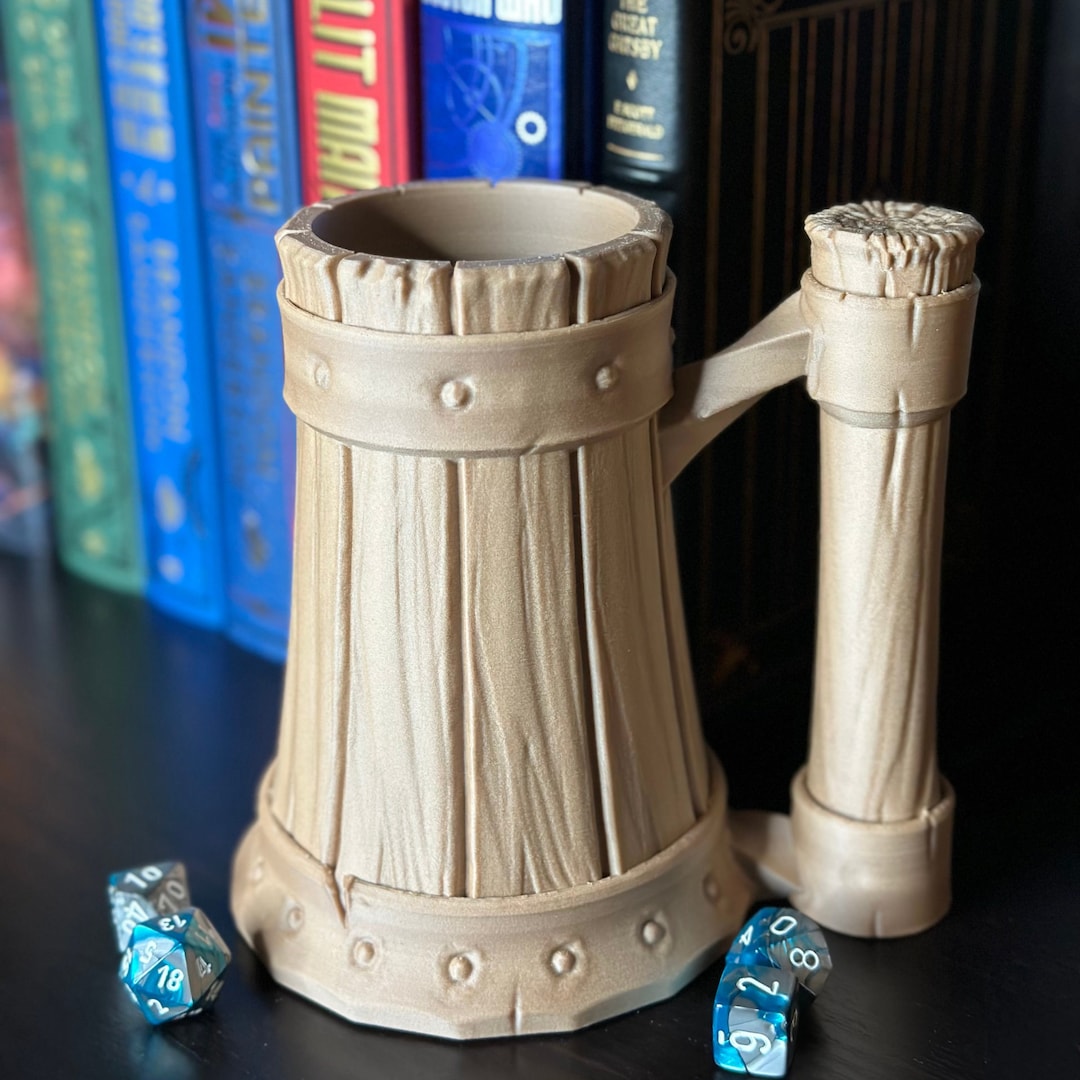 Tavern Mug Can Holder, Dnd Drink Container, Dungeons and Dragons ...