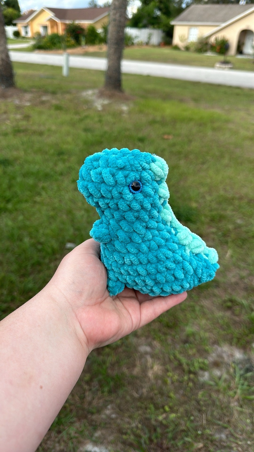 Crochet Pocket Dino - Mini Dinosaur Many Customizable Options or Choice ...