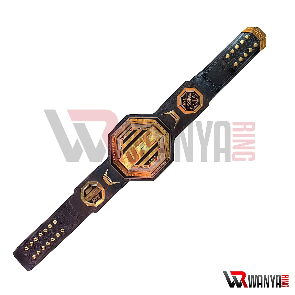 UFC Replica Belt World Heavyweight Champion 2mm Brass Plates - Etsy