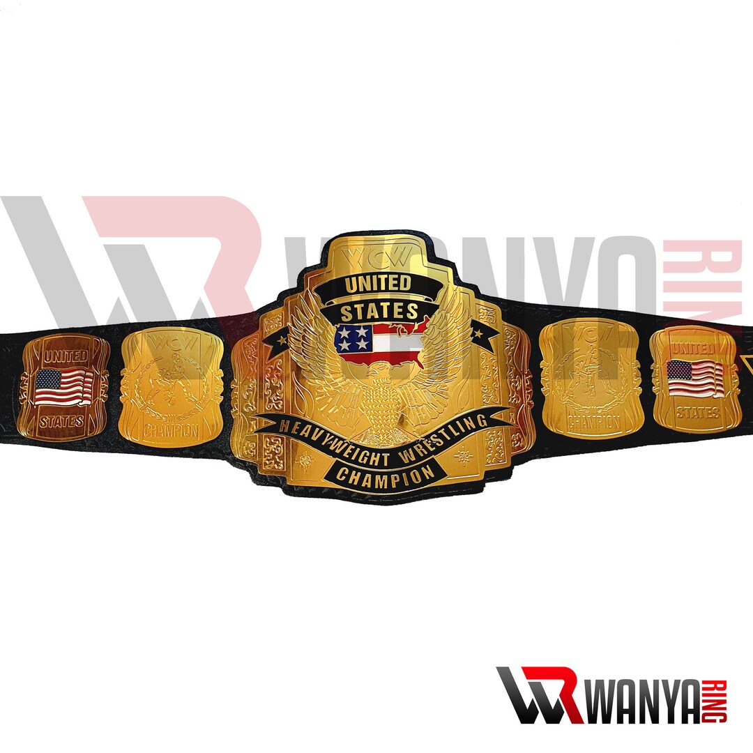 United States Champion Replica Belt World Heavyweight Champion 2mm ...