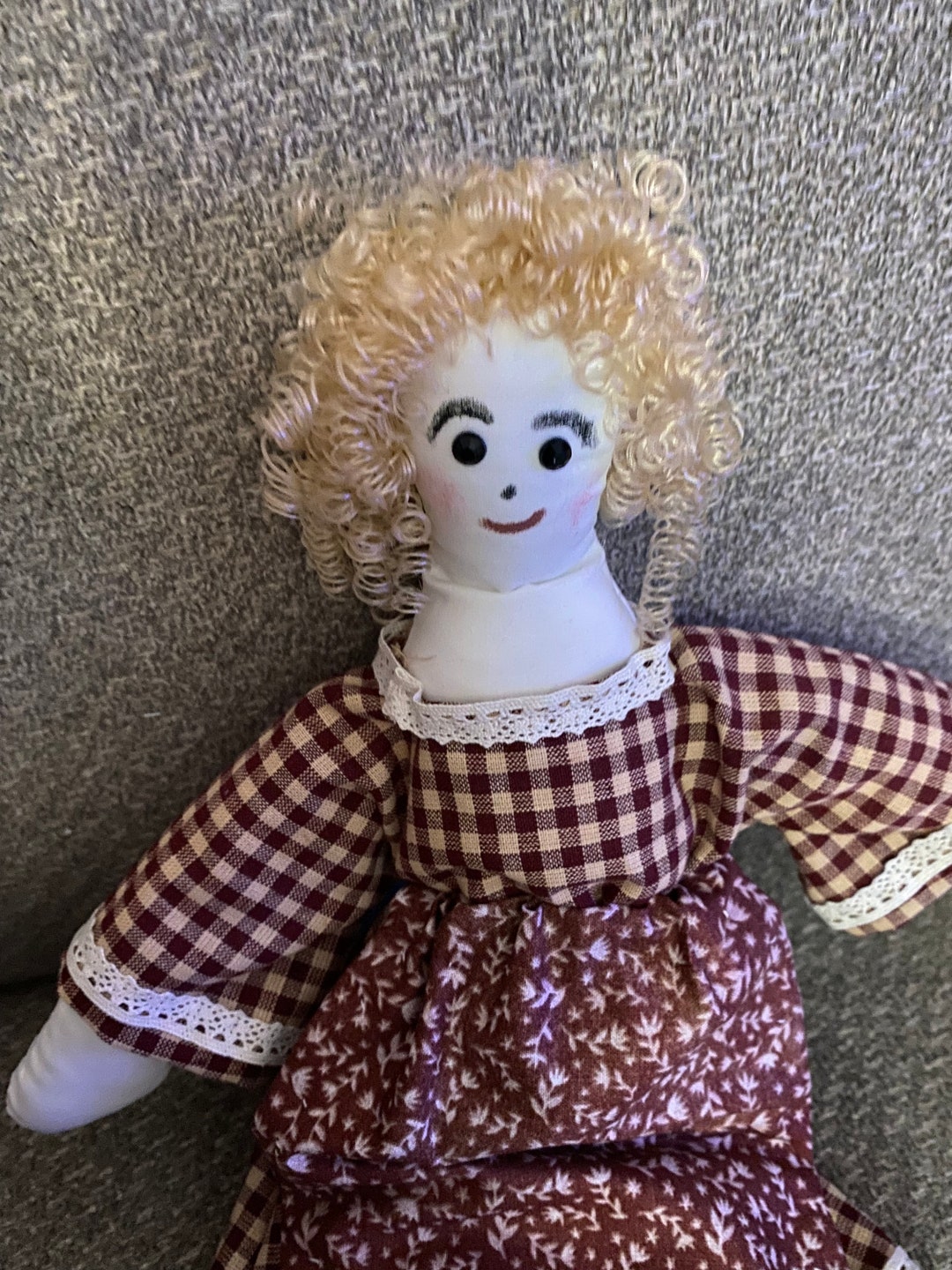 Primitive Handmade Doll 2 - Etsy