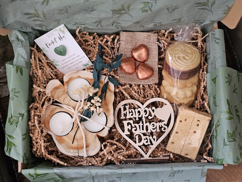 Birthday Gift for Dad,dads Hamper,hug in the Box,candle Gift Set ...