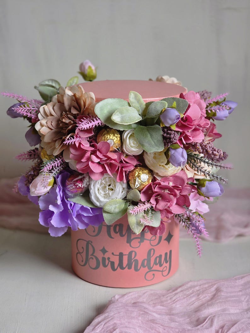 Personalised Birthday Flowers,gift Flowers,chocolate Gift,floral ...