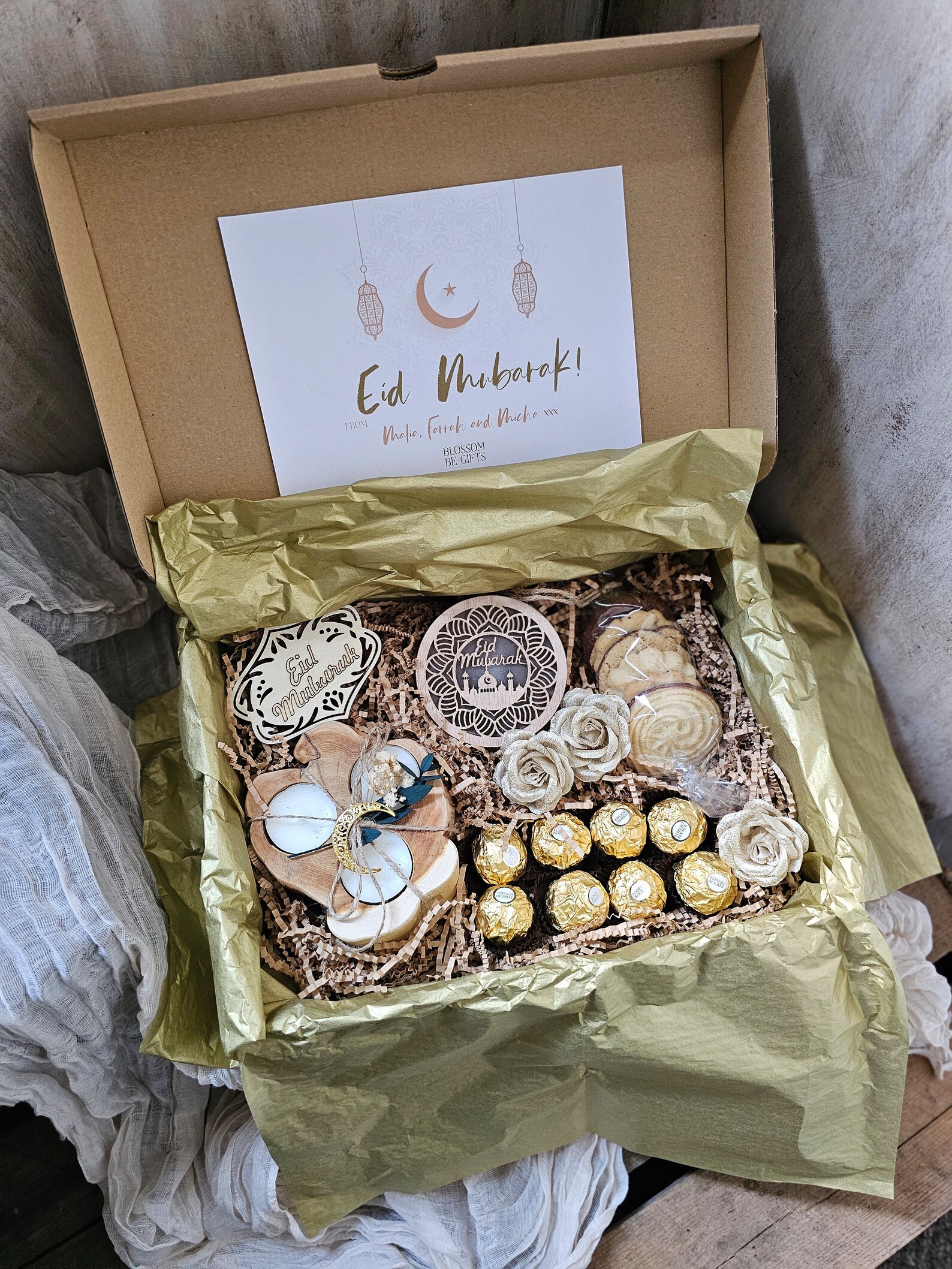Eid Gift Set,chocolate Gift Box for Eid,eid Mubarak Gift Hamper,eid Al ...