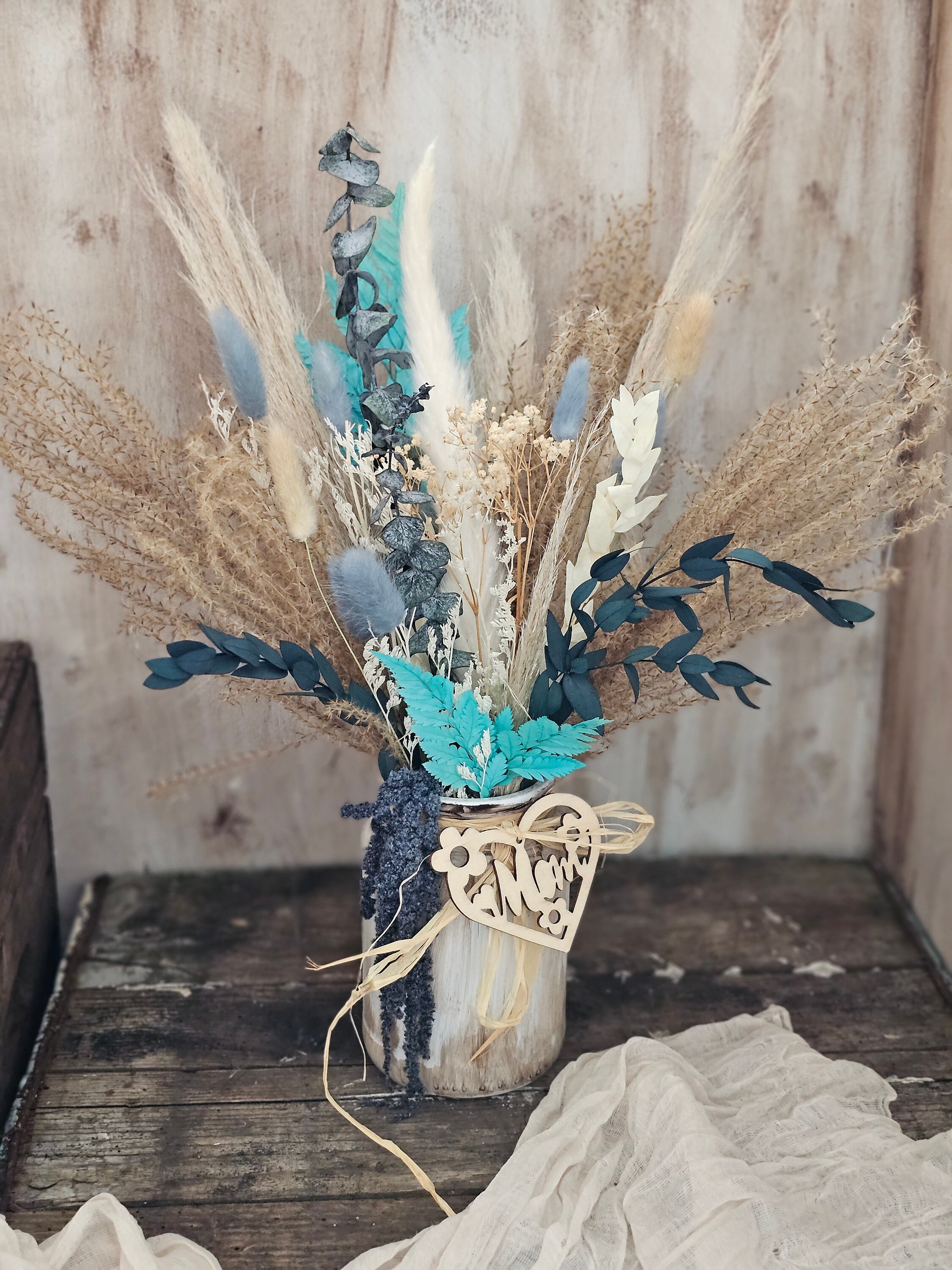 Natural Dried Flower Decor,mothers Day Gift Idea,mum Birthday,gift ...