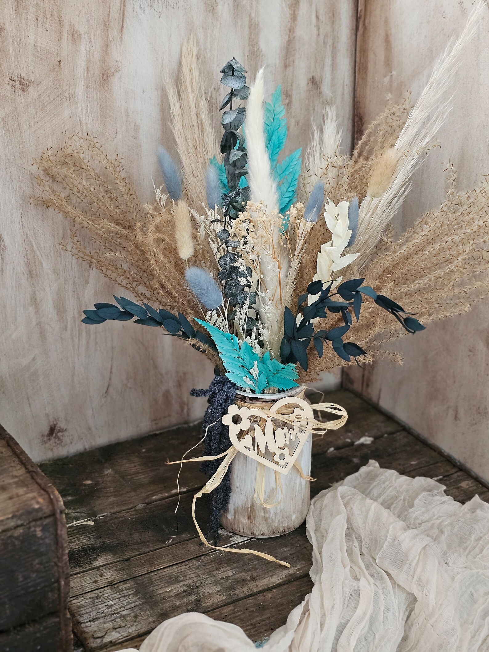 Natural Dried Flower Decor,mothers Day Gift Idea,mum Birthday,gift ...