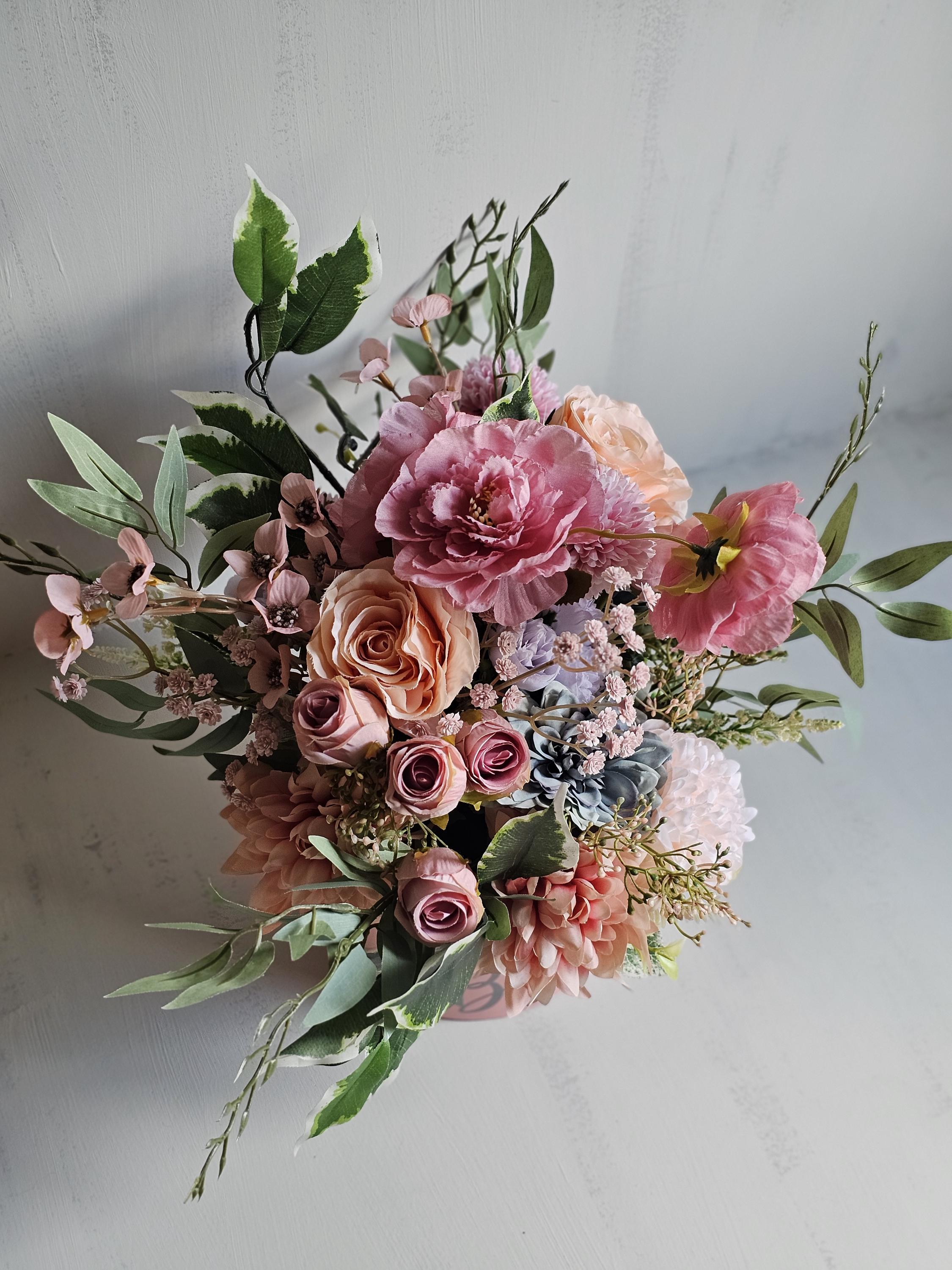 Silk Flower Bouquet,mother of the Groom,mother of the Bride,mothers Day ...