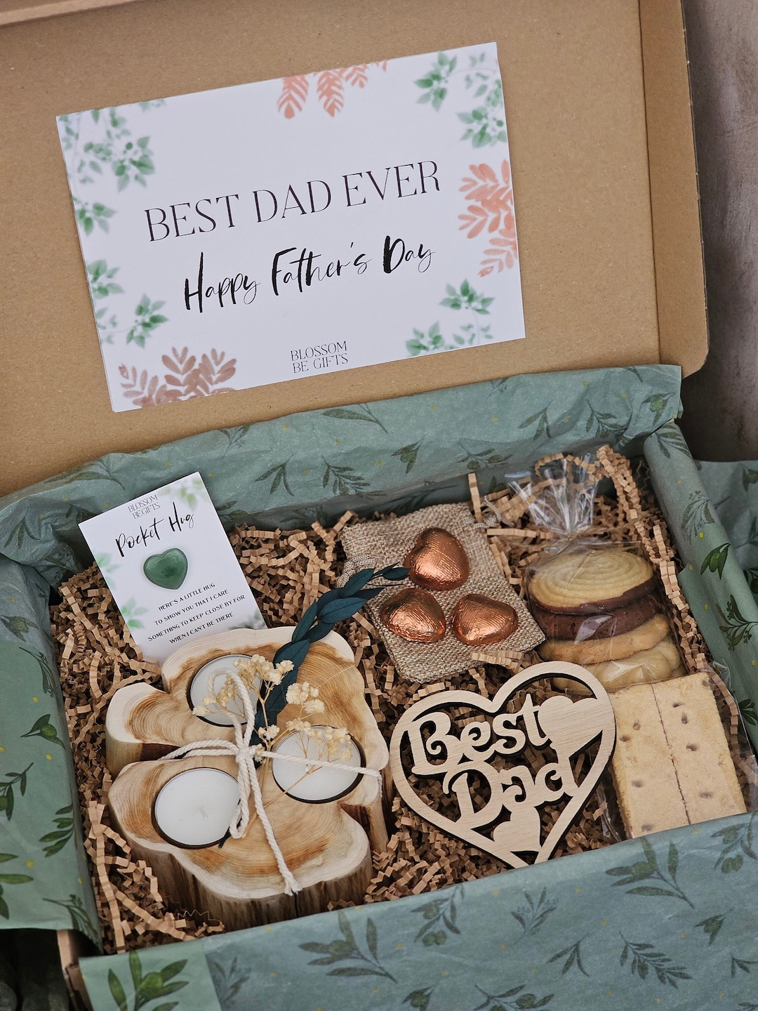 Birthday Gift for Dad,dads Hamper,hug in the Box,candle Gift Set ...