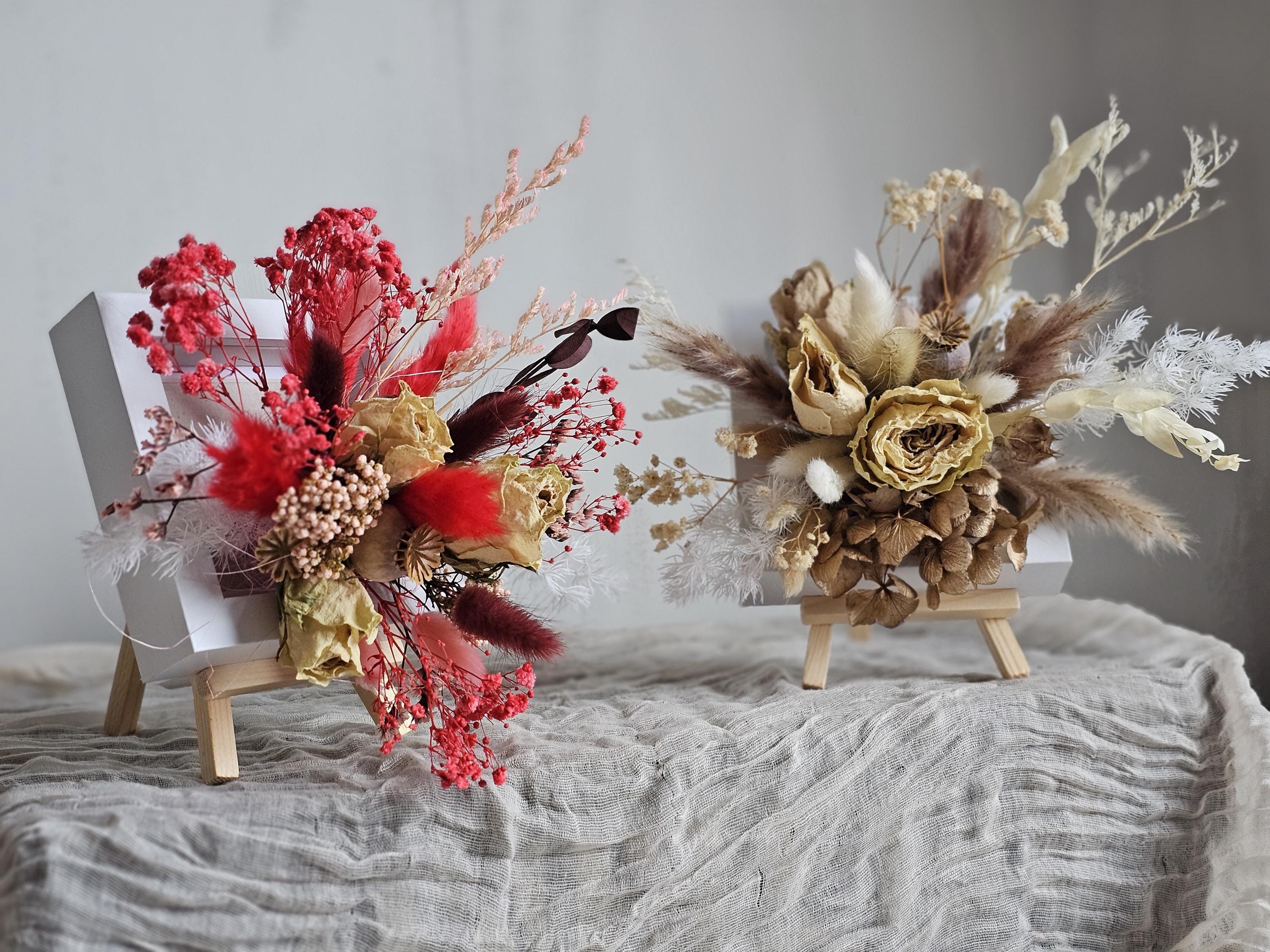 Dried Flower Bouquet Frame,date Night Box,diy Kit,anniversary Gift,gift ...