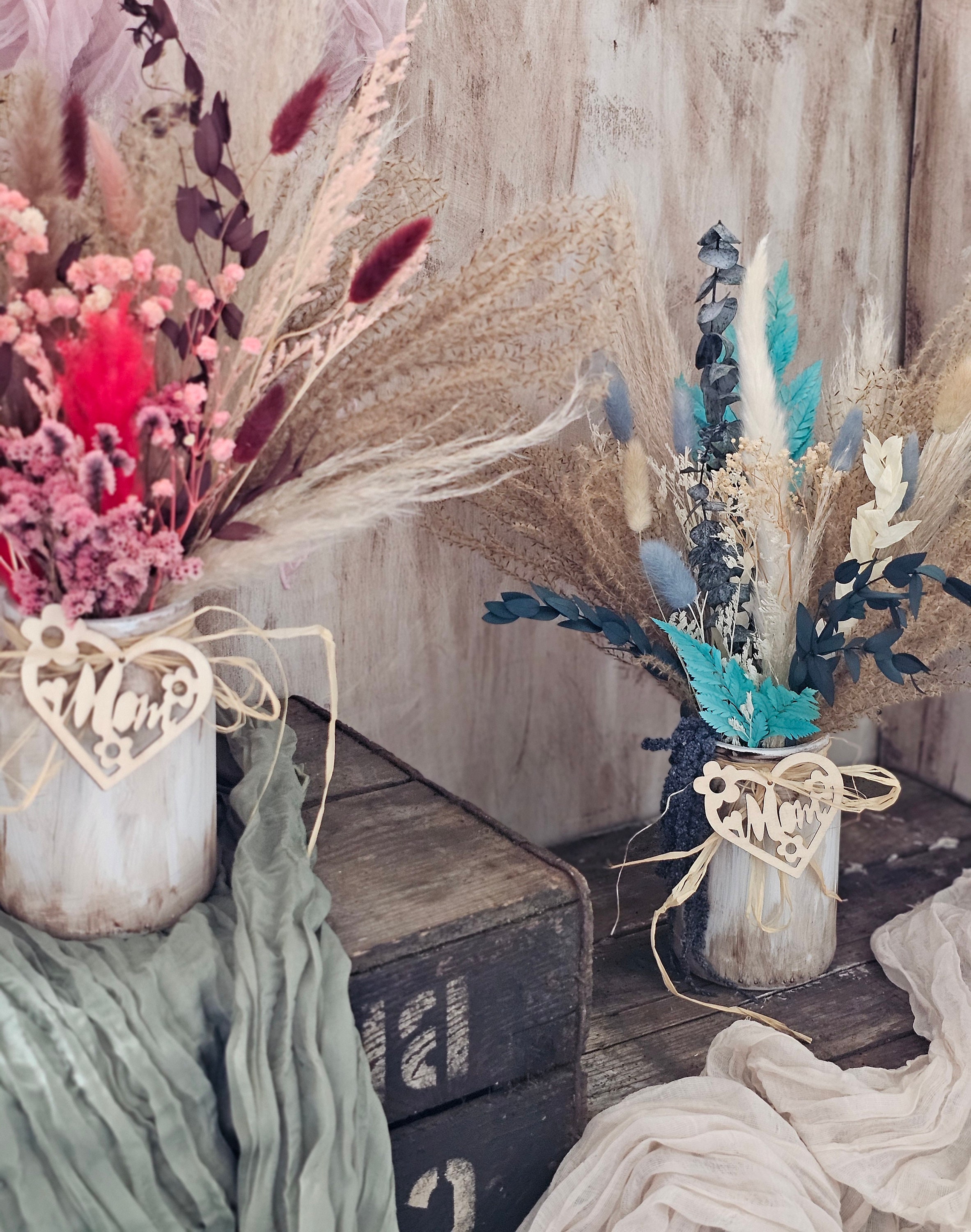 Natural Dried Flower Decor,mothers Day Gift Idea,mum Birthday,gift ...