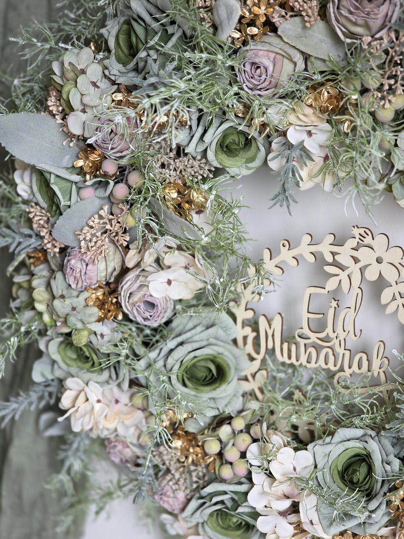 Eid Door Wreath,ramadan Wreath,eid Decoration for Muslim Home,islamic ...