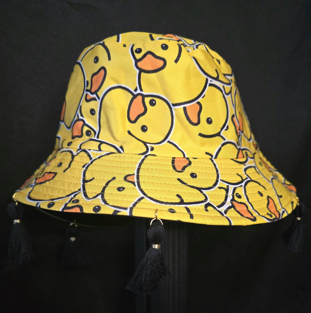 Yellow Rubber Duck Bucket Hat by Plurfect Studios - Etsy