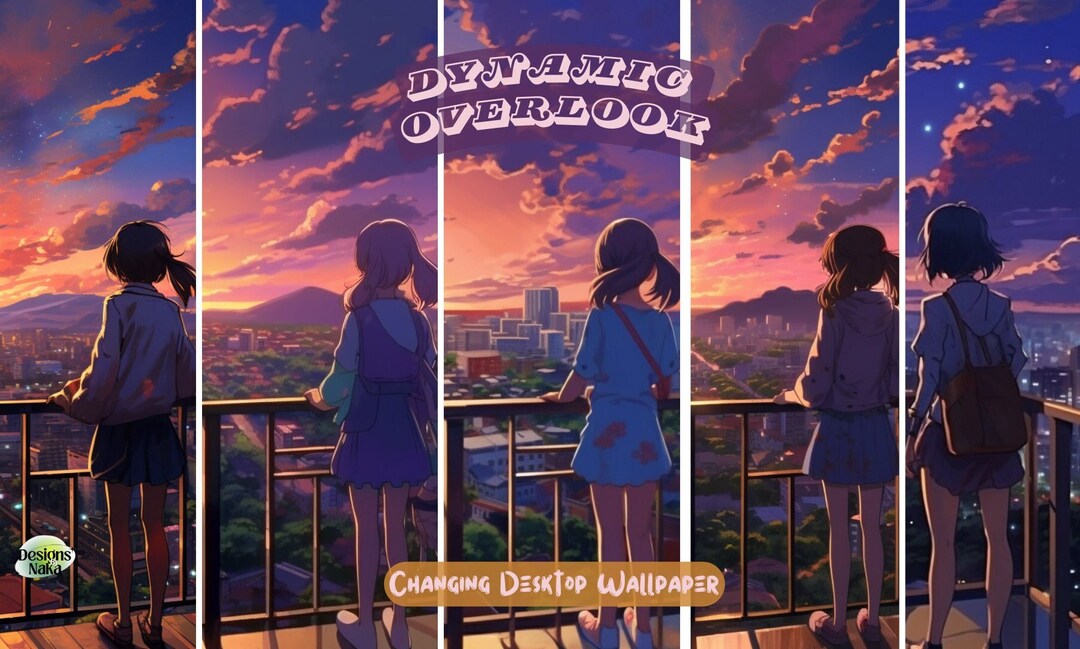 Dynamic Anime Wallpaper - Etsy