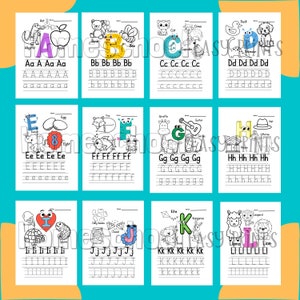 Preschool, Pre K,fun A-Z Worksheets, Kindergarten, Letter of the Day ...