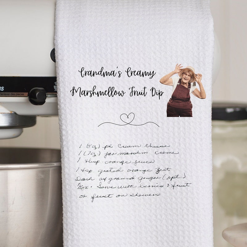 Recipe Tea Towel - Etsy