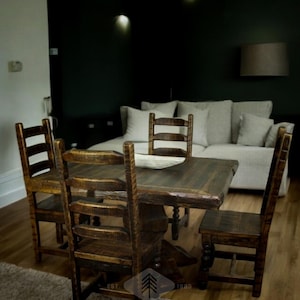 Old Fashion Square Dining Table | Solid Wood, Reclaimed Wood, Custom ...