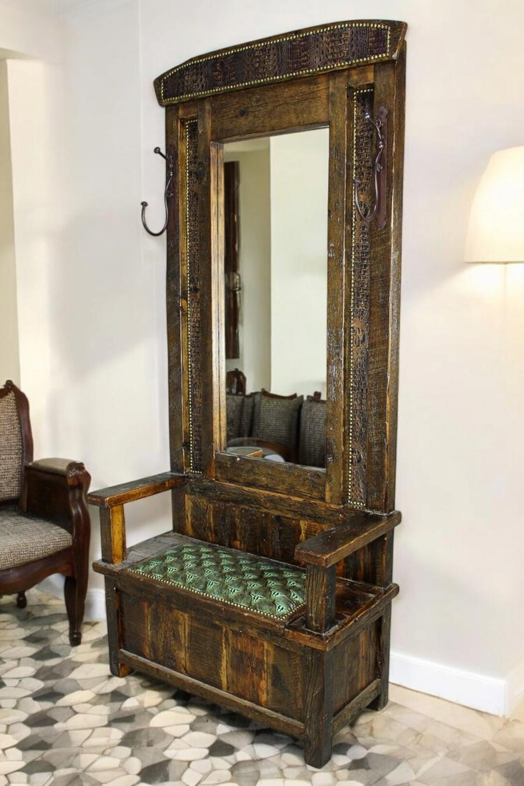 Old Fashion Kingdom Chair | Rustic Throne Chair, Solid Wood, Custom ...