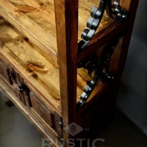 Metal Scroll Bookcase, Unique Vintage Home Decor, Rustic Book Storage ...