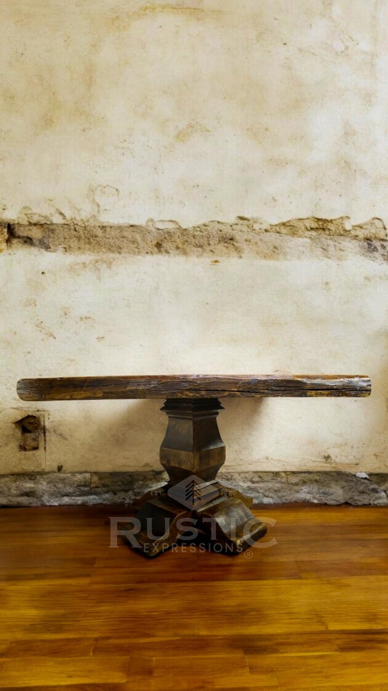 Old Fashion Square Dining Table | Solid Wood, Reclaimed Wood, Custom ...