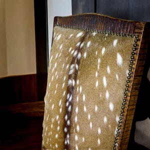 Uphsolstered Old Fashion Texas Chair, Handmade Rustic Wooden Chair ...