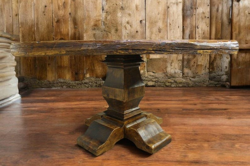Old Fashion Square Dining Table Solid Wood, Reclaimed Wood, Custom ...